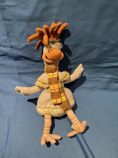 VINTAGE PLAYMATES AARDMAN Dreamworks Chicken Run Mac Plush 2000 £12.00 ...