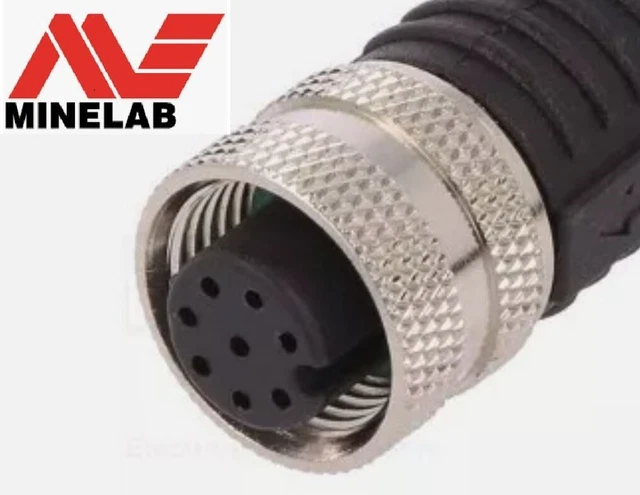 MINELAB METAL DETECTOR - replacement connector (Equinox, XTerra ...