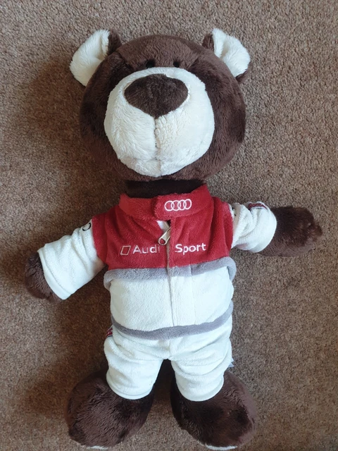 GENUINE AUDI MOTORSPORT bear, 40cm, Audi Sport collection £21.52 ...
