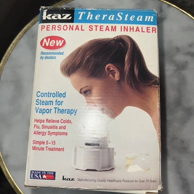 KAZ THERA STEAM Personal Steam Inhaler Portable Adjustable Steam ...