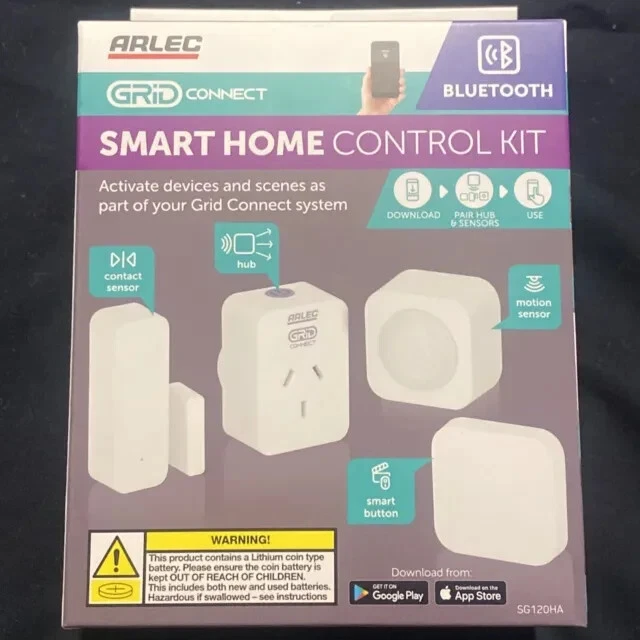ARLEC GRID SG120HA Connect Smart home Control Kit/Bluetooth/App ...