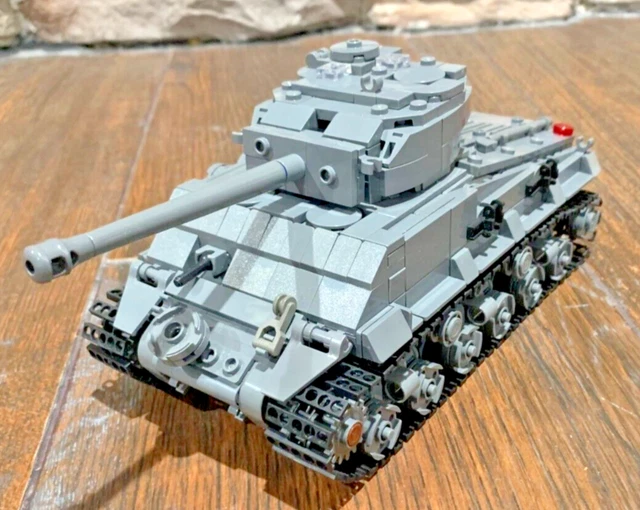 LEGO WWII M4A3E8 “Easy Eight” Sherman Tank, American WW2 Custom MOC £ ...
