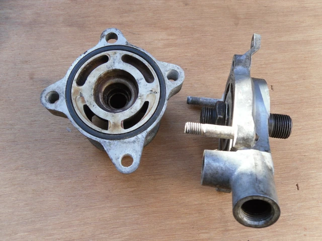 TOYOTA 4AGE ENGINE oil filter housing / oil cooler take off FWD Corolla ...