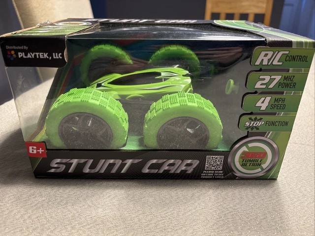 STUNT CAR 360 Tumble Action RC Car Remote Control Car Green - New In ...