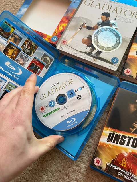 ACTION BLU-RAY BUNDLE Joblot Gladiator Need for Speed Rush Saving ...
