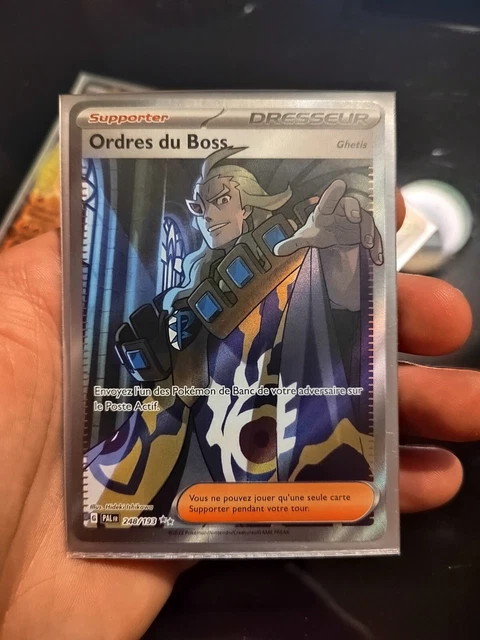CARTE POKÉMON ORDRES du Boss 248/193 Full Art - EV02 Évolutions à ...