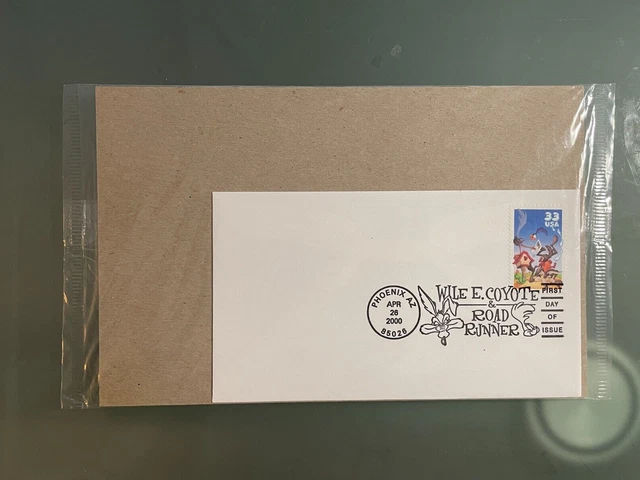 WILE E. COYOTE and Road Runner : (Stamp & Envelope) $29.99 - PicClick