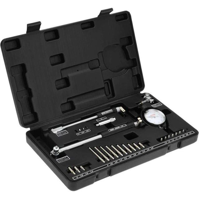 SPI 25-363-3 CYLINDER Dial Bore Gage Set w/ 3 Heads: 0.7" to 6 ...