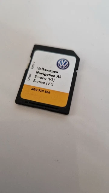 GENUINE VW DISCOVER Media Navigation As Map Sd Card V1 3G0919866 2015 EUR 24,12 - PicClick DE