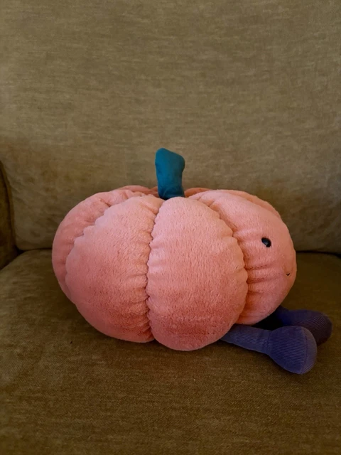 BNWT JELLYCAT AMUSEABLES Pumpkin Soft Plush Toy £89.10 - PicClick UK
