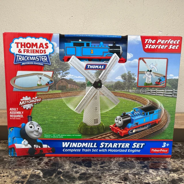 THOMAS & FRIENDS Trackmaster Motorized Railway Windmill Starter Set ...
