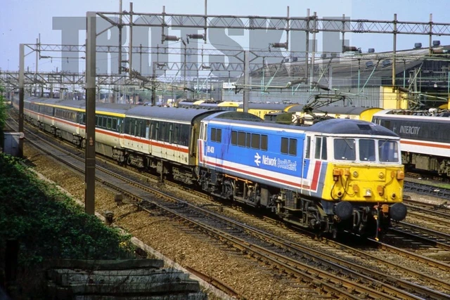 35MM SLIDE BR British Rail Electric Loco Class 86 86401 1989 Original £ ...
