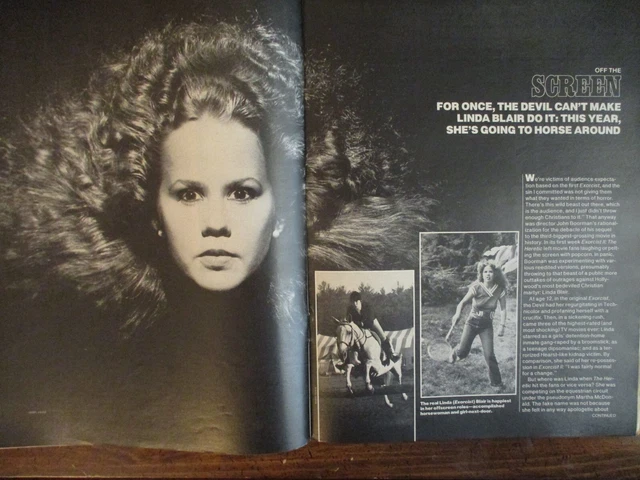 1977 PEOPLE MAG (LINDA BLAIR/TIPPI HEDREN/MICHAEL LEARNED/JAMES TALLEY ...