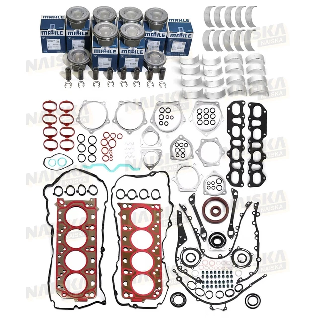 ENGINE REBUILDING OVERHAUL Kit For Porsche Panamera Cayenne 970 955 M48 ...