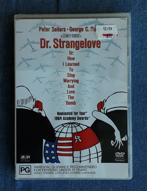 DR. STRANGELOVE (1964) DVD 2002 AUS (R4) Stanley KUBRICK Peter SELLERS ...