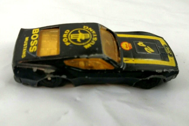 VINTAGE YATMING FORD Boss Mustang #1024 Diecast Car 1:64 Scale Model ...