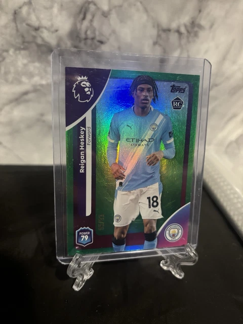 REIGAN HESKEY ROOKIE /99 Top Premier League 25/26 Manchester City £1.13 ...