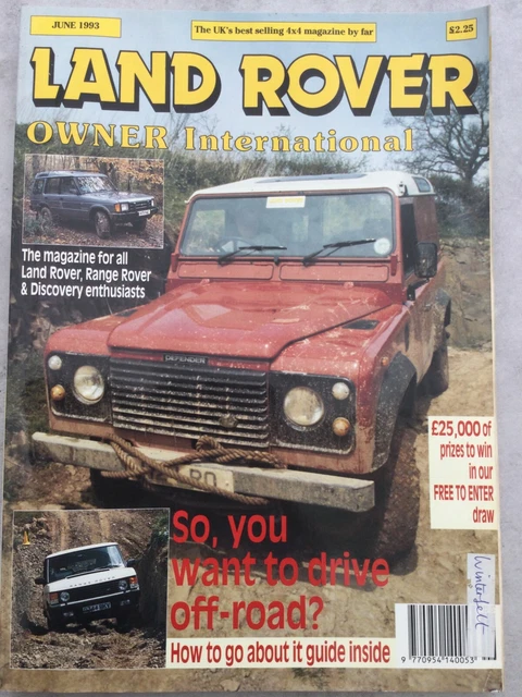 LAND ROVER OWNER International Magazine - June 1993 - Range Rover TDi ...