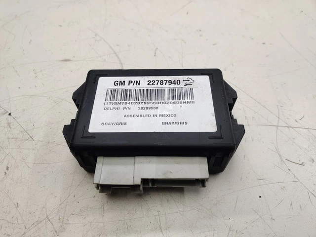 CHEVROLET CAPTIVA 2012 Auxiliary Body Control Module Bcm 22787940 £24. ...