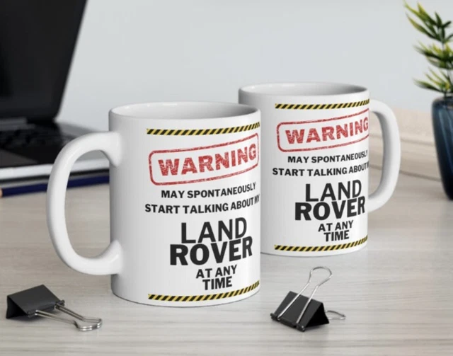 LAND ROVER MUG, Land Rover Defender Gift £14.00 - PicClick UK