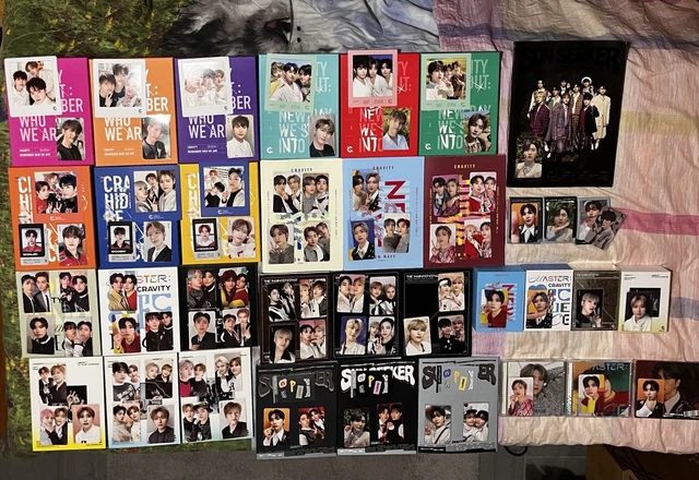 CRAVITY ALBUM COLLECTION with WOOBIN photocards and inclusions EUR 15 ...