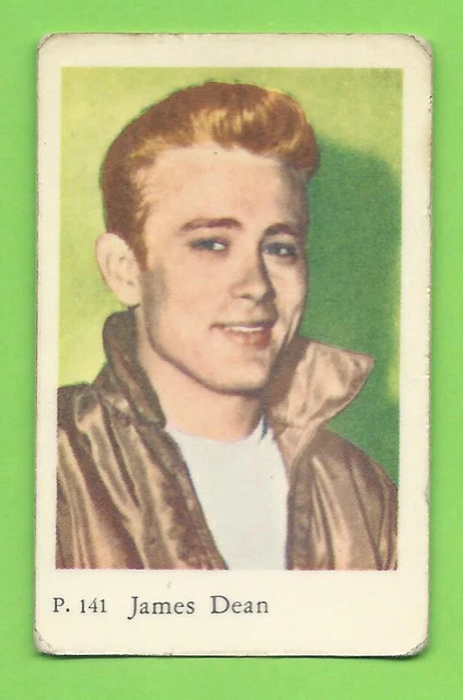 1958 DUTCH GUM Card P #141 James Dean EUR 2,30 - PicClick FR