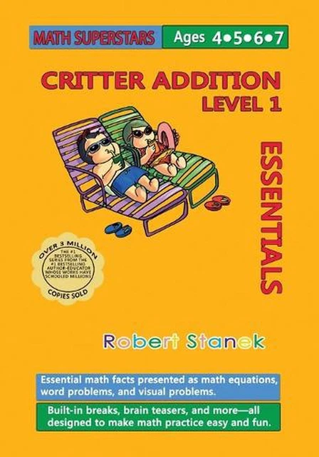 MATH SUPERSTARS ADDITION Level 1: Essential Math Facts for Ages 4 - 7 ...