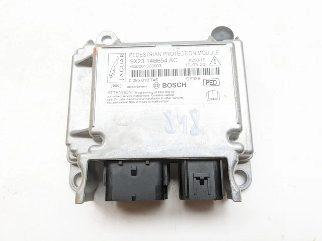 JAGUAR XF PEDESTRIAN Protection Airbag Control Module Ecu 9X2314B654Ac ...