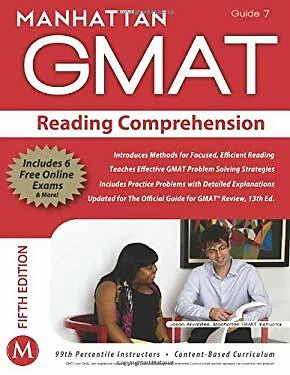 READING COMPREHENSION GMAT Strategy Guide, 5th Edition Manhattan £3.65 ...