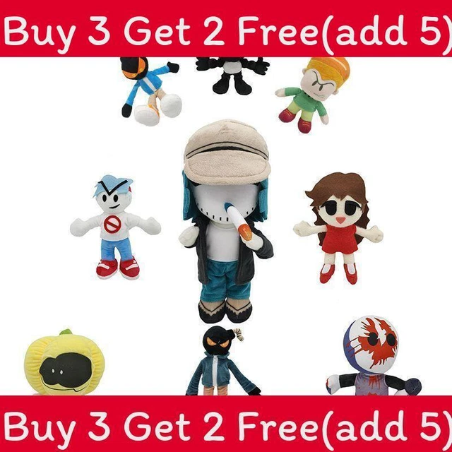 NIGHT FUNKIN FRIDAY FNF Plush Toy Garcello Whitty Spooky Month Pico ...