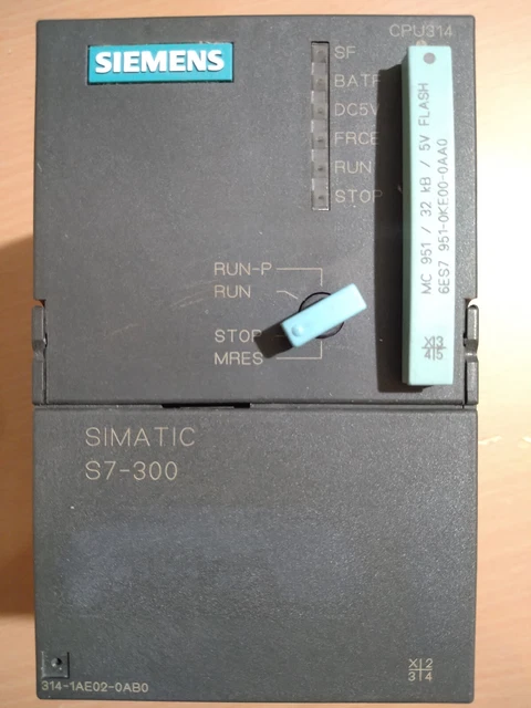 AUTOMATE SIEMENS SIMATIC S7-300 CPU314 EUR 400,00 - PicClick FR