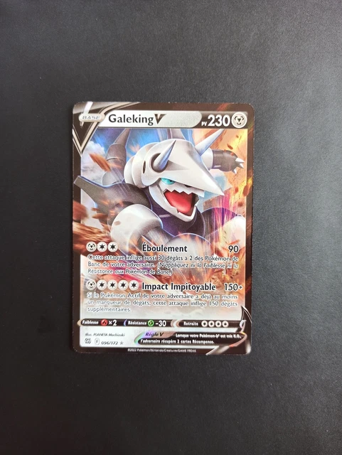 CARTE POKÉMON GALEKING V 096/172 - Stars Etincelantes - FR - Neuf EUR 4 ...