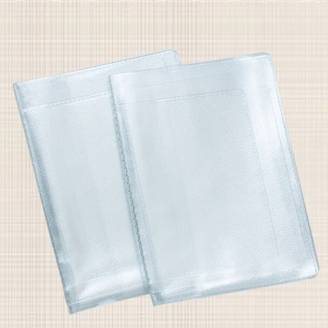 2 PCS LICENCE Holder Driver License Plastic Sleeve Credit Bus Card ...