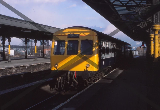 RAILWAY LOCOMOTIVE 35MM Slide – Class 101 Dmu At Middlesbrough Station ...