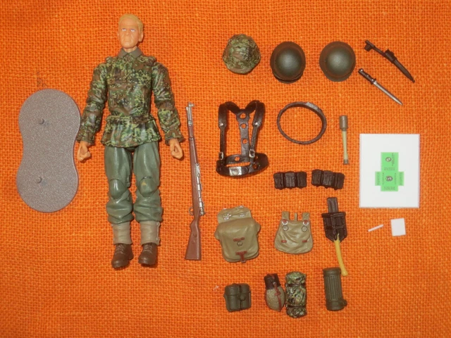 MARAUDER TASK FORCE WWII GERMAN SS RIFLEMAN (SPRING CAMOUFLAGE) 1/18 ...