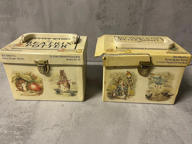 THE WORLD OF Peter Rabbit by Beatrix Potter Boxed Set Books Two Sets 1 ...