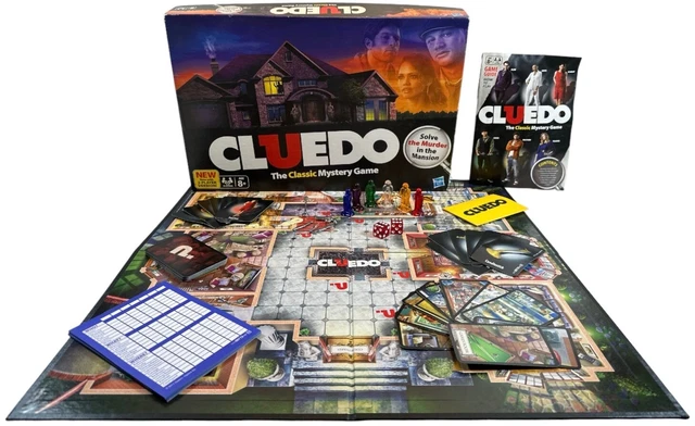 CLUEDO THE CLASSIC Mystery Murder Board Game by Hasbro 2011 - (8yrs ...