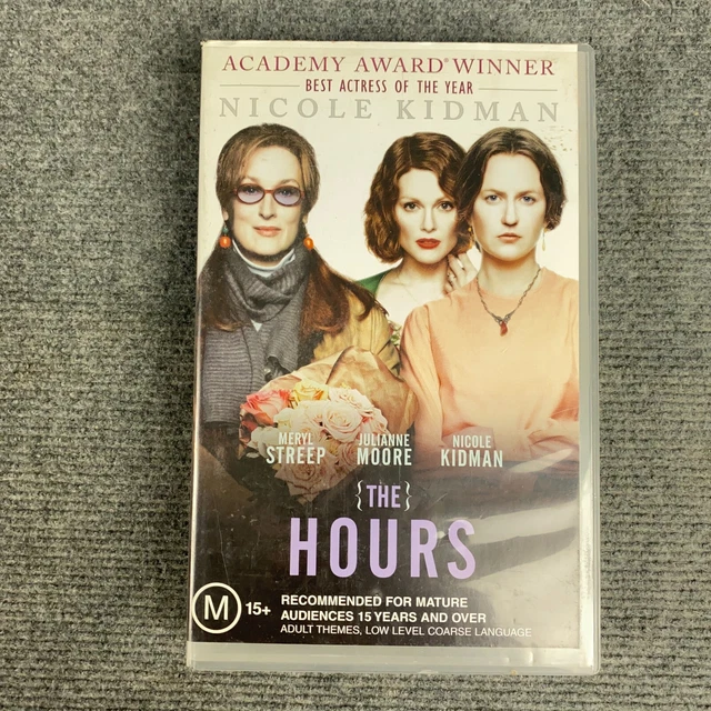 THE HOURS VHS Video Big Box Ex-Rental Movie Virginia Woolf Nicole ...