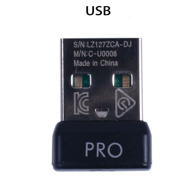 FOR LOGITECH G PRO Wireless Mouse Lightspeed USB Dongle Mouse Receiver ...
