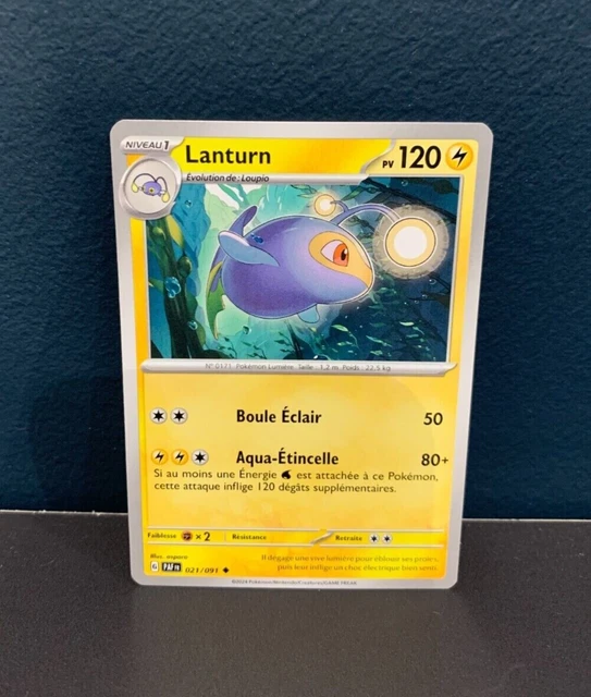 CARTE POKÉMON - Lanturn 021/091 - Destinées De Paldea EV04.5 EUR 0,20 - PicClick FR