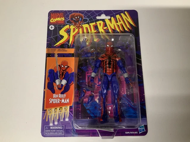 MARVEL LEGENDS SPIDER-MAN Retro Wave Ben Reilly Spider-Man 6” 1:12 ...