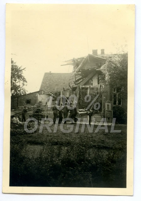 04# HOLLERN TWIELENFLETH Flugzeug Zerstörung ~ FlakscheinwerferAbt618 ...