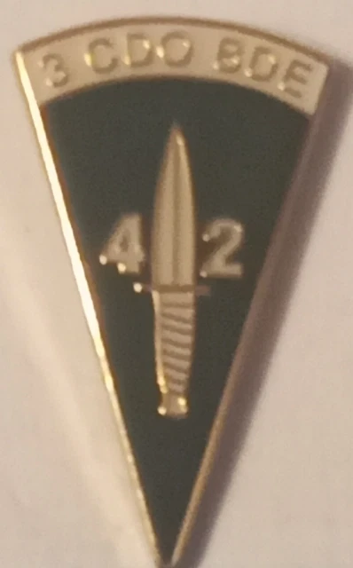 ROYAL MARINES COMMANDO 42 Cdo Fairbairn Sykes Dagger Lapel Pin Badge ...