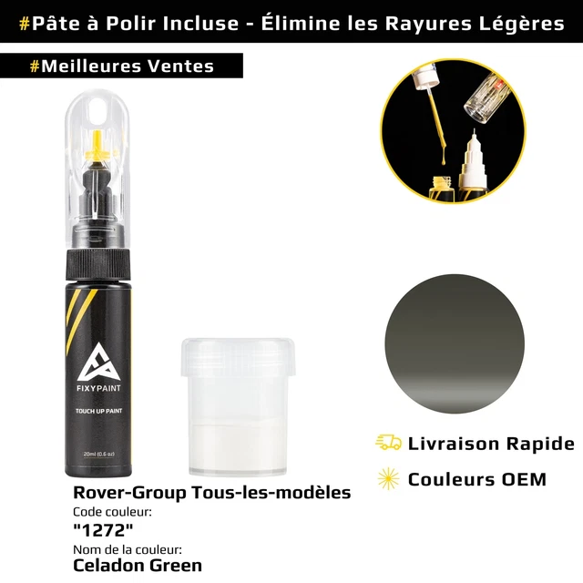 PEINTURE DE RETOUCHE pour Rover Group Tous modèles Code: 1272 Celadon ...