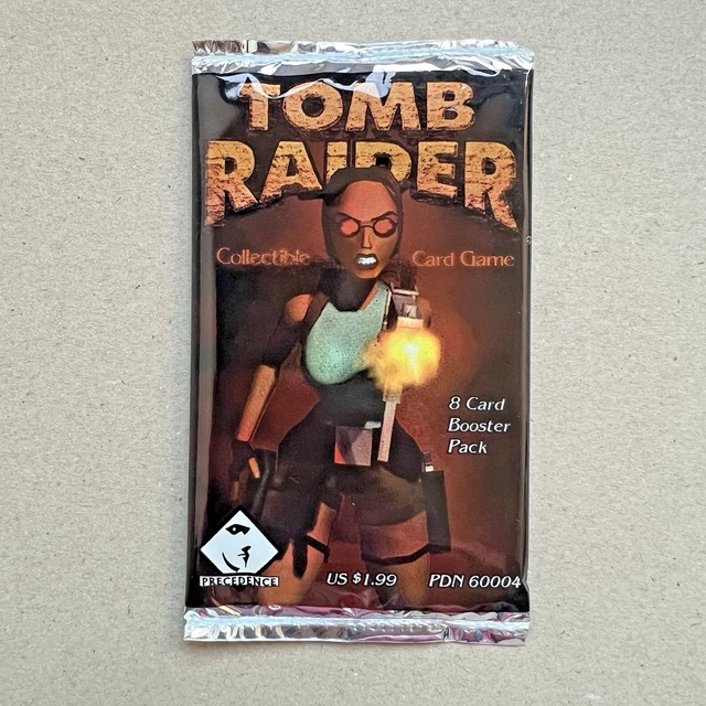 TOMB RAIDER (1999) Trading Cards Booster Collectible Card Game Lara ...
