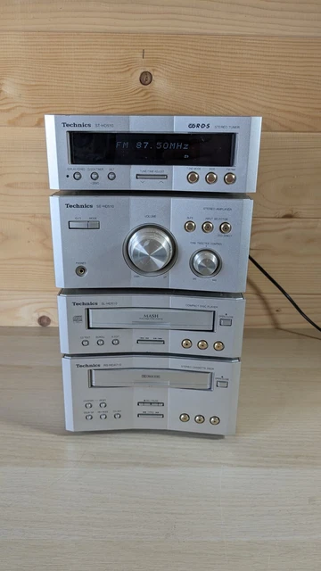 TECHNICS MINI HIFI System SE-HD510 SE-HD510 SL-HD510 RS-HDA710 w/Power ...