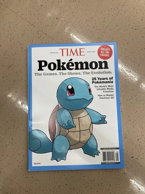 2025 TIME SPECIAL Edition Magazine Pokémon 25 Years Of Pokemania ...