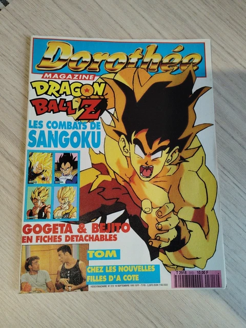 DOROTHÉE MAGAZINE. Numéro 313 Septembre 1995.Dragon Ball Avec Poster ...