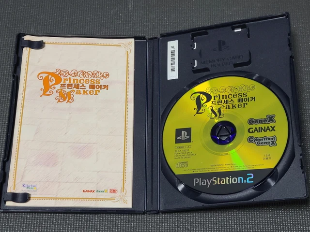 SONY PLAYSTATION2 PRINCESS Maker 1 Retro Game Korean Version for PS2 ...