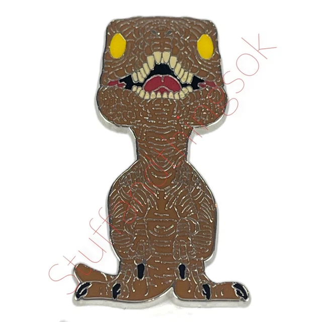 FUNKO POP PIN Jurassic Park Dinosaur T-Rex 1”x1.5” Enamel Pin Back NEW ...